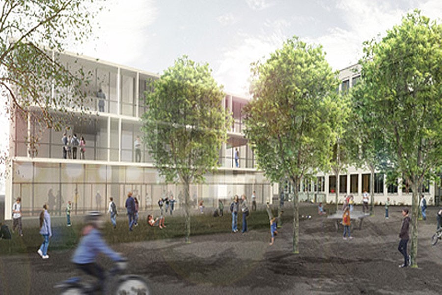 Wettbewerb Realschule Rosenheim – Aldinger Architekten