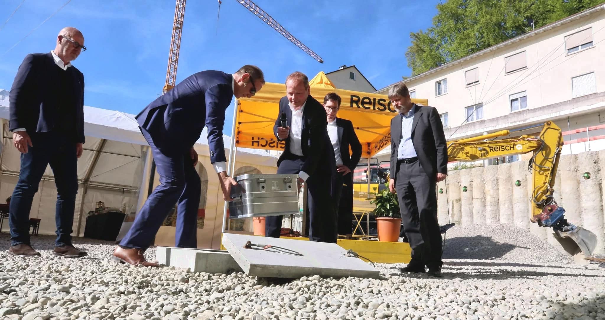 Grundsteinlegung Lumper Höhe Ravensburg – Aldinger Architekten